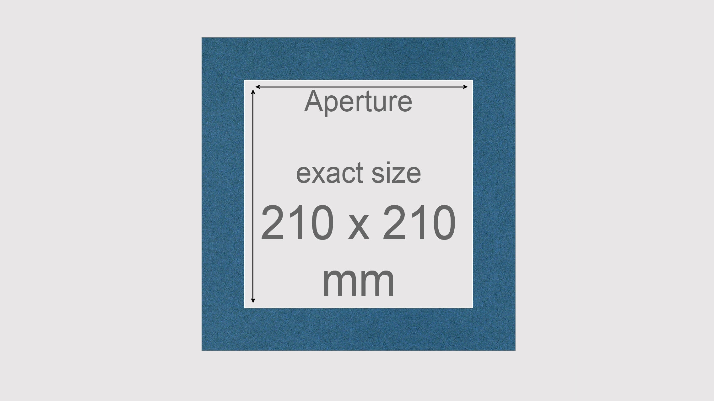 Mounts with a 210 x 210mm picture aperture – Cape Picture Framing